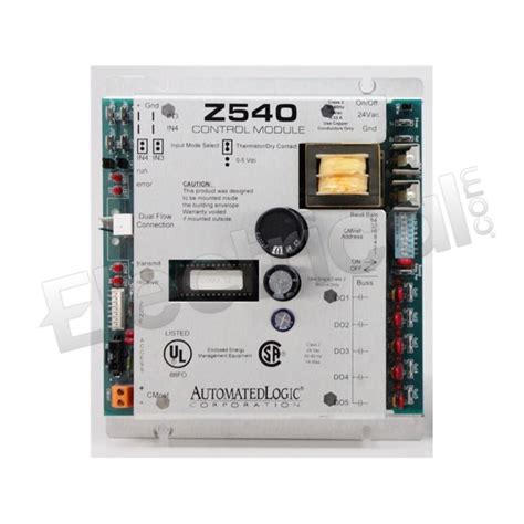 Automated Logic Z540 Plc Module Automation