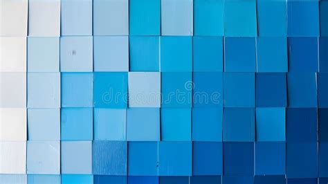 Exploring The Spectrum A Visual Journey Through Shades Of Blue From Light To Dark Showcasing