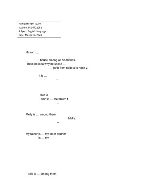 Degree Of Comparison Exercises Pdf