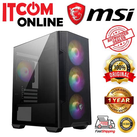 MSI MAG FORGE M R MATX CASING Shopee Malaysia