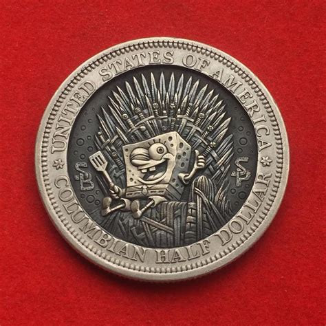 This Russian Artist Carves Old Coins To Give Them New Lives | Bored Panda