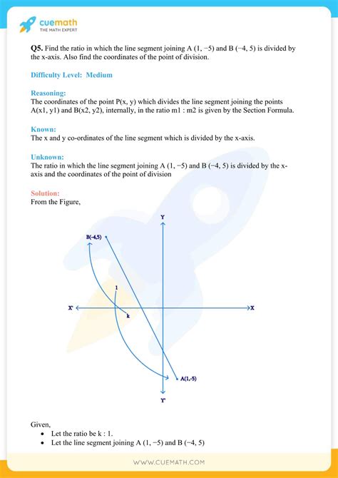 Ncert Solutions Class 10 Maths Chapter 7 Coordinate Geometry