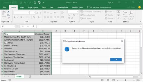 How To Consolidate Data In Excel Summarize Values Into One Report