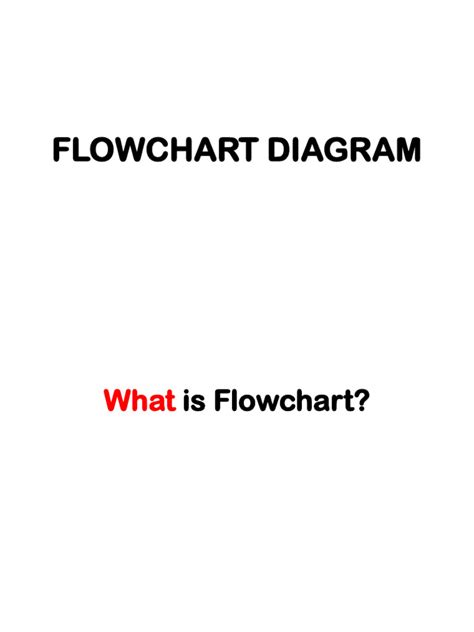 Module 2 Introduction To Flowchart Pdf