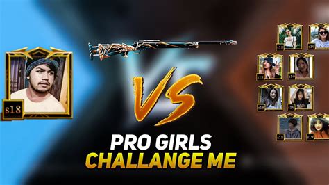🔥 6 Girls Pro Players Challenged Me 😍 In New Mode 😱 Samsung A7 A8 J4 J5
