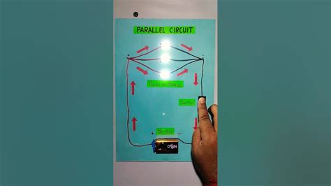 Simple Series And Parallel Electric Circuit Working Model Youtube
