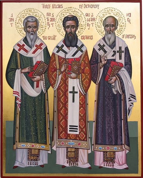 Custom Order Three Pillars Of Orthodoxy Three Holy Hierarchs Icons