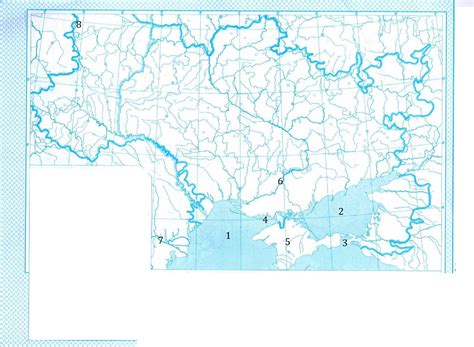 Позначте на контурній карті України моря Чорне Азовське протоку Керченська острів