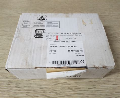 HIMA F8621A Analog Input Module