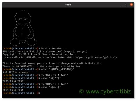 Bash Shell Convert Uppercase To Lowercase In Linux NixCraft