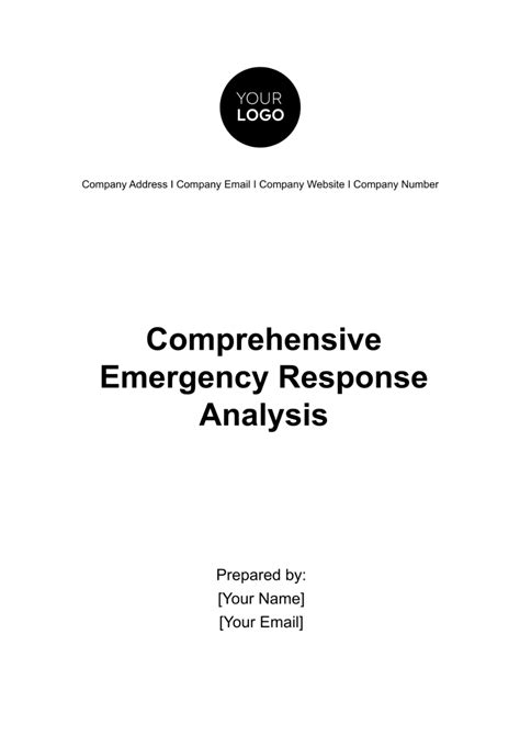 Free Comprehensive Emergency Response Analysis Template To Edit Online Free Comprehensive Emergency Response Analysis Template To Edit Online