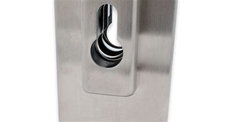 Patch Lock Satin Stainless