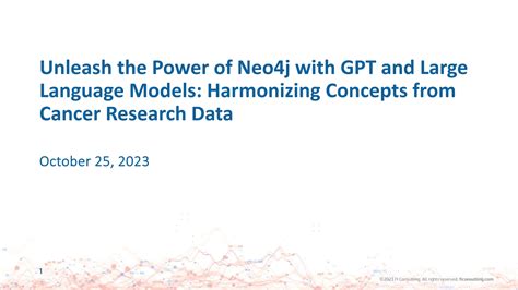 Unleash The Power Of Neo4j With Gpt And Large Language Models