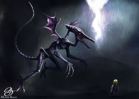 Artstation Ridley Metroid