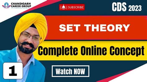 Set Theory Class 1 For Cds Nda Mathematics By Sandeep Brar Youtube
