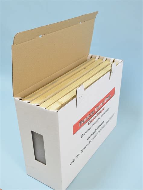 кутия кашон за пренос на пчелни отводки или рояци