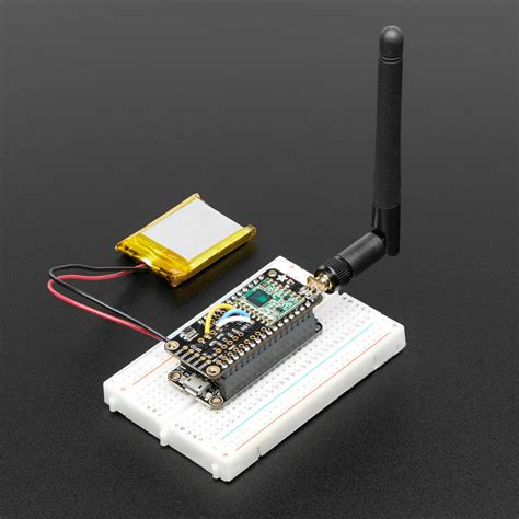 Adafruit Radio Featherwing Rfm69hcw 900mhz Radiofruit