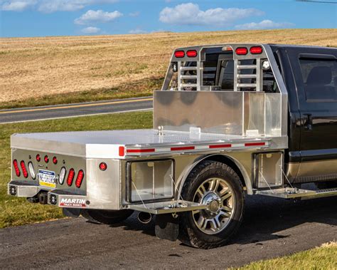 Martin 84x88 Sb Skirted Flat Bed Fits Gm Ford Single Wheel Short Beds