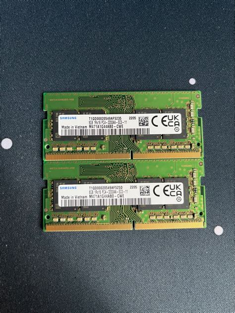 Samsung 16gb 8gbx2 Ddr4 3200 Sodimm Laptop Ram Computers And Tech Parts And Accessories