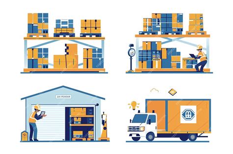 Flat Design Illustrations Representing Concepts Premium Ai Generated Vector