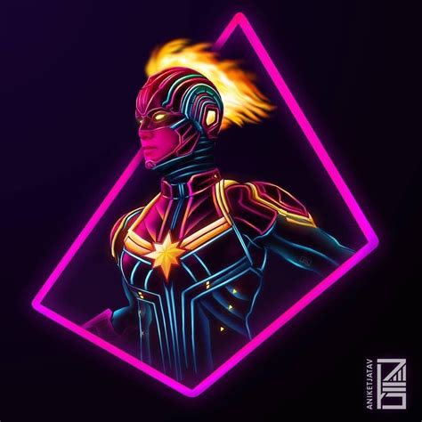Did Captain Marvel Just Reference This Fan Art Style Art By