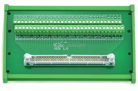 Idc Din Rail Mounted Interface Module Breakout Board Terminal Block Idc Spliter Buy Cnc