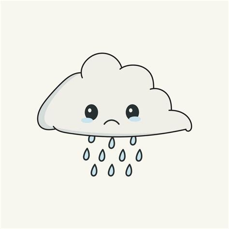 Sad Rain Cloud