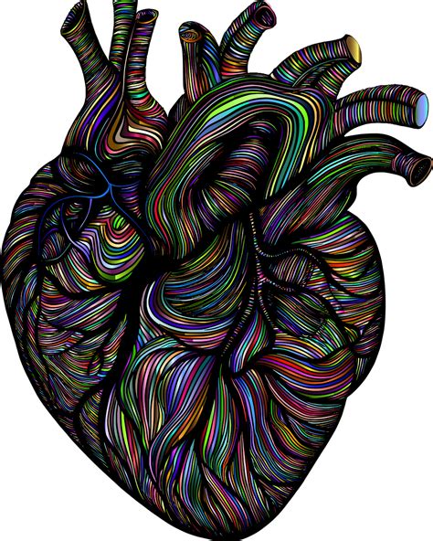 Abstrakt Tegning Hjerte