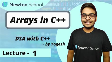 Arrays In C Lecture 10 C Programming Dsa With C Yogesh Yogendra Youtube