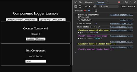 enhance your react debugging with react component logger by babar