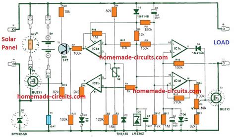 Solar Pwm Charge Controller Circuit Diagram Wiring Diagram