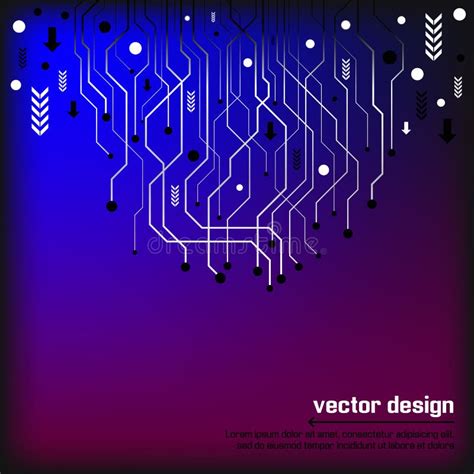 Abstract Technology Circuit Board Stock Vector Illustration Of Graphic Digital 56465228