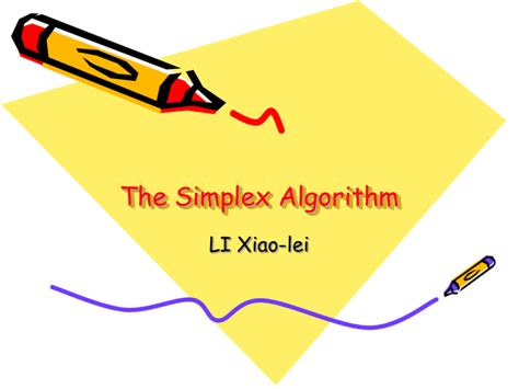 Simplex Algorithm Linear Programming Explained
