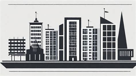 Premium Ai Image Building Solid Structures