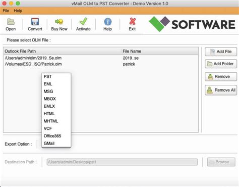 Olm To Pst Converter For Mac Convert Olm To Pst