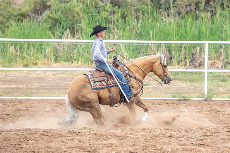 Improve Your Reining Sliding Stops Young Rider Magazine