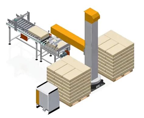 Automatic Column Palletizer Industrial Robot Palletizing Manipulator
