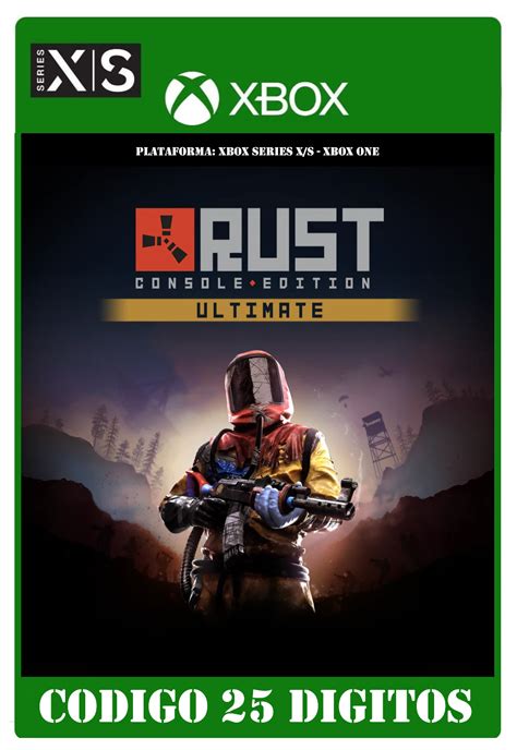 Rust Console Edition Ultimate Xbox One Series X S Código 25 Dígitos Mídia Digital