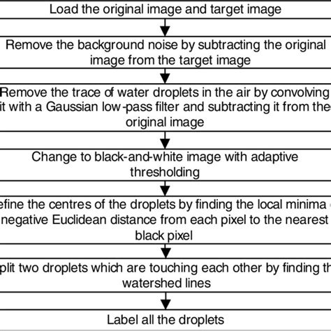 Flow Chart Of The Detection Algorithm Download Scientific Diagram
