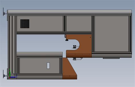 瓶装饮料等在线视觉检测系统solidworks 2017模型图纸下载 懒石网