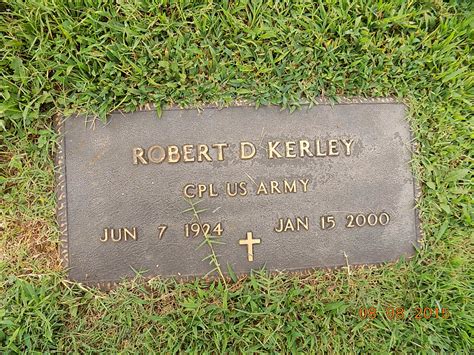 Corp Robert Daniel “dan” Kerley 1924 2000 Find A Grave Memorial