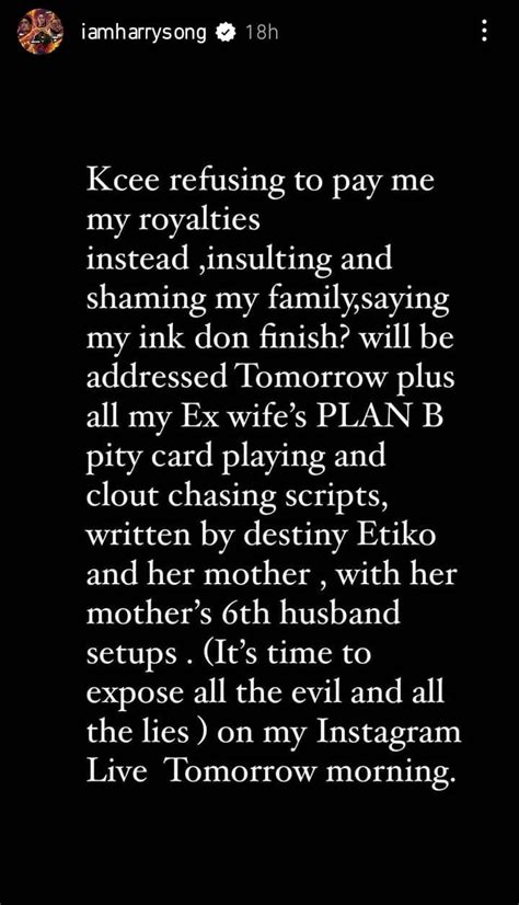 How Destiny Etiko And Her Mother Have Been Writing Pity Card Script