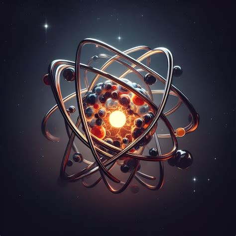 Illustration Of A Negative Ion Or Atom Premium Ai Generated Image