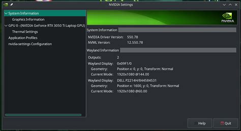 OBS Studio Flickering And NVIDIA Settings Missing Applications OpenSUSE Forums