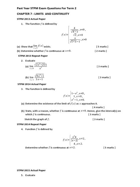 Chapter 7 Limits Pdf Mathematical Relations Mathematical Analysis
