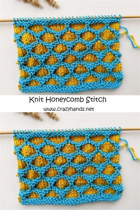 Honeycomb Knitting Stitch Free Pattern Artofit