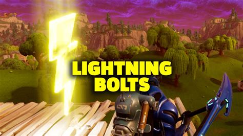 Fortnite Challenge Guide Where To Search Floating Lightning Bolts