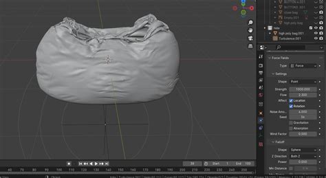 need help with this floating bag how can fix this its colliding with
