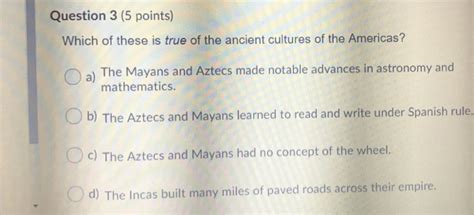 Solved Question 3 5 Points Which Of These Is True Of The Chegg
