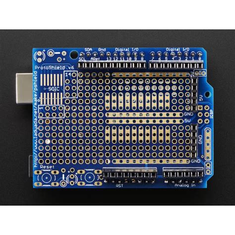Adafruit Proto Shield Pour Arduino Version R3 Empilable Boutique